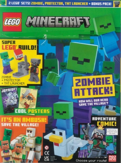 LEGO Minecraft Magazine Issue 40 - Mags Direct