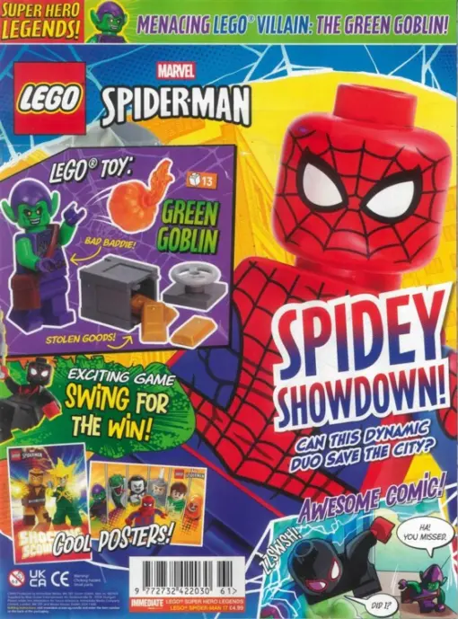 LEGO Superhero Legends Magazine Spidermn17 - Mags Direct
