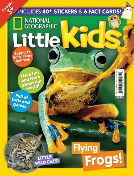 Nat Geo Little Kids Magazine November 2025 - Mags Direct