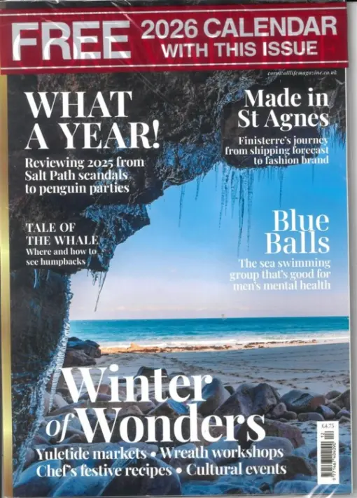 Cornwall Life Magazine December/January 2026 - Mags Direct
