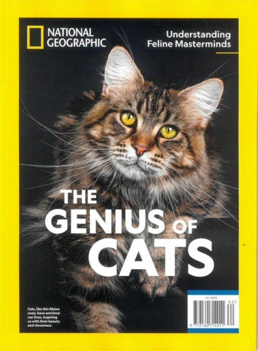 National Geographic Collectors Edition Magazine Genius Cats - Mags Direct