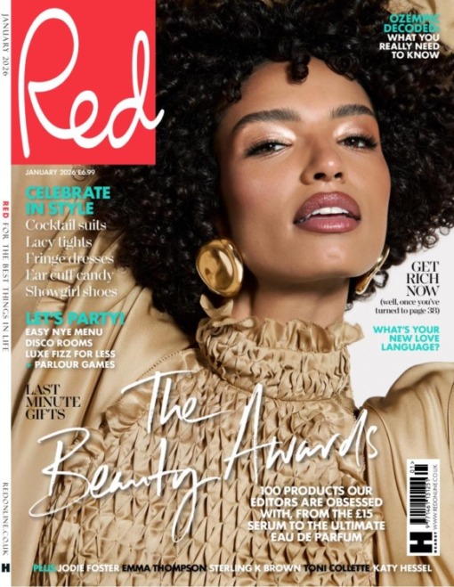 Red Magazine January 2026 Fpel - Mags Direct