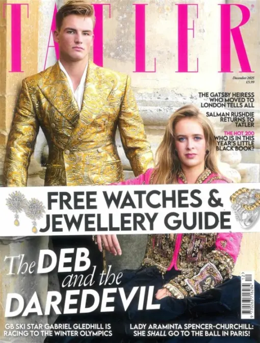 Tatler Magazine December 2025 - Mags Direct
