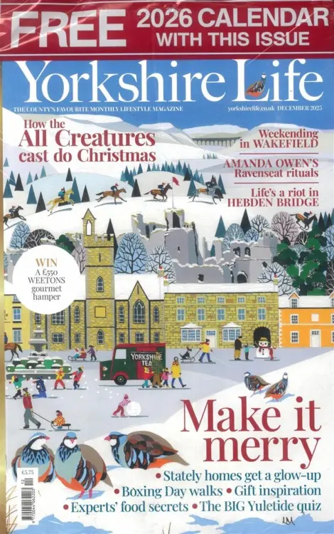 Yorkshire Life Magazine December 2025 - Mags Direct