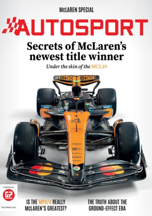 Autosport Magazine December 2025 McLaren Special - Mags Direct