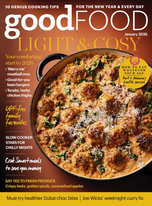 Good Food Magazine January 2026 - Mags Direct