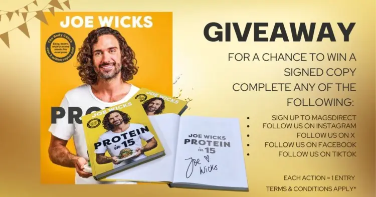 E: 31/01 Win a signed Joe Wicks Protein in 15 book (SW ...