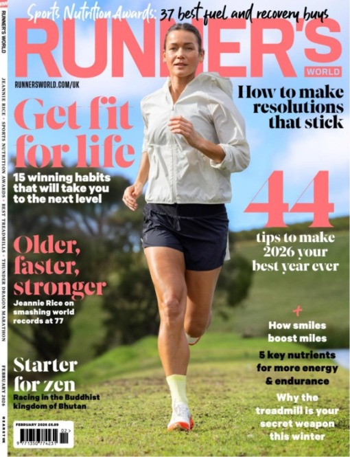 Runner's World Magazine February 2026 - Mags Direct