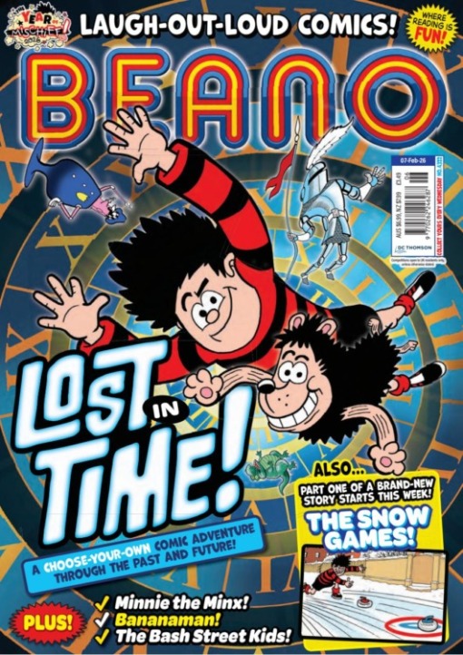 Beano Comic 7th February 2026 - Mags Direct